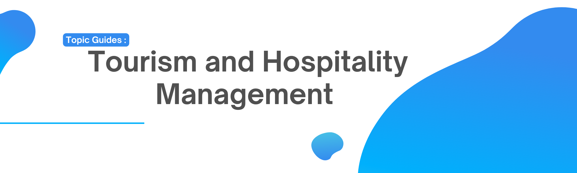 Top Tourism and Hospitality Management Research topics(2023) – Research Key